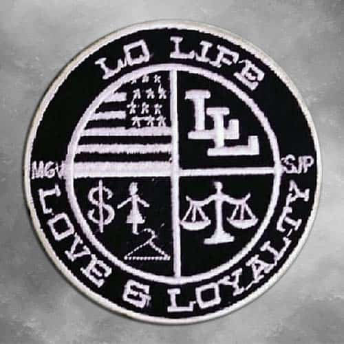 Lo Life Cookie Black And White (3 Inch) Embroidered Patch | Thirstin ...